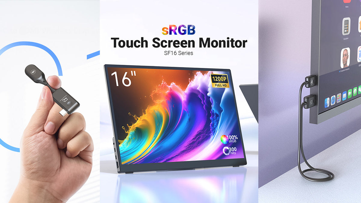 MINIX SF16T 16" 100% sRGB Portable Monitor