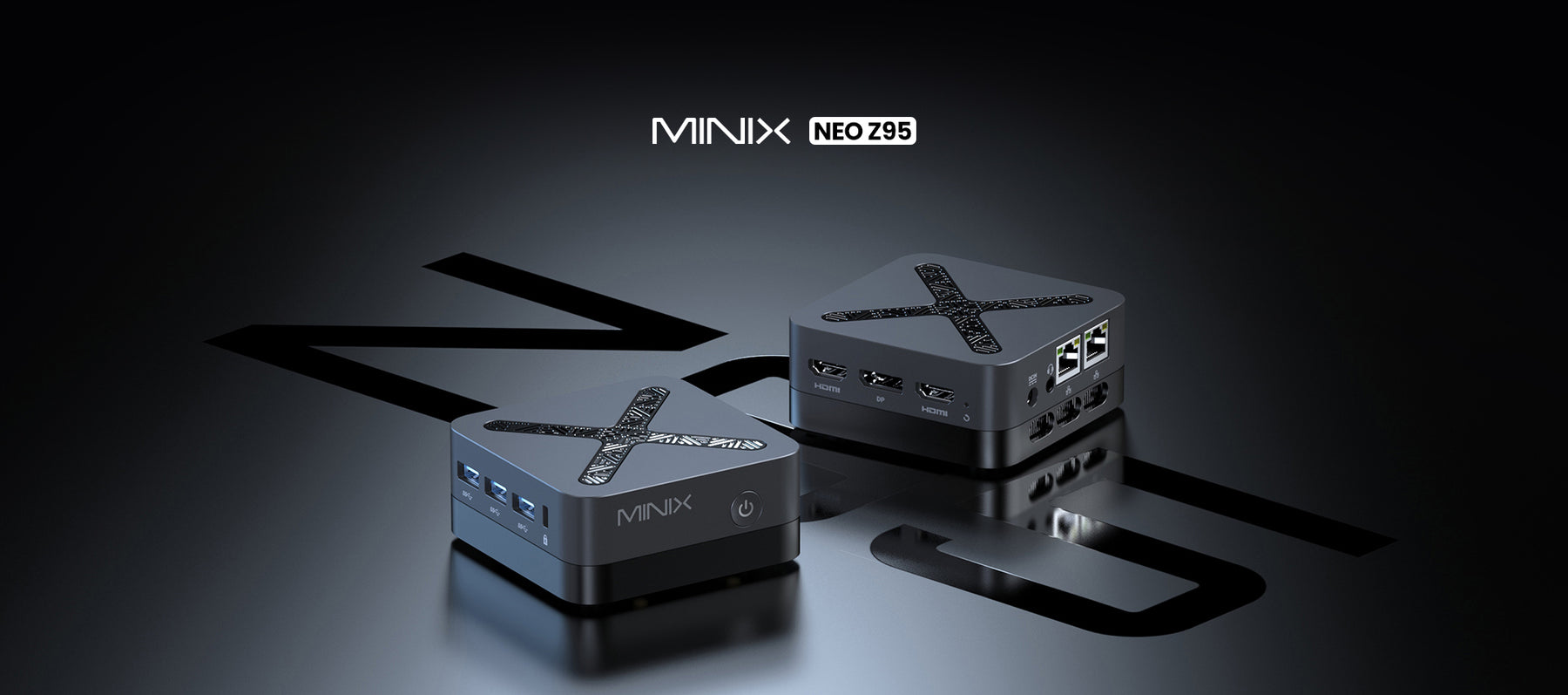MINIX Z95 Intel N95 Silent Cooling 16GB Mini PC