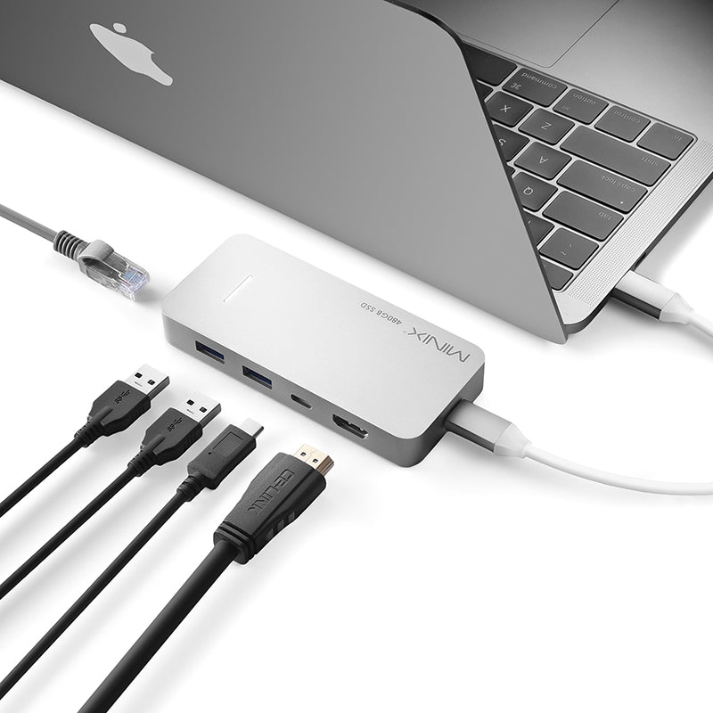 Minix NEO Storage Plus - SSD Hub with 4K HDMI & Ethernet