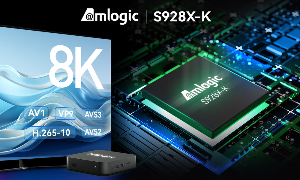 Minix U8K-ULTRA 8K Media Hub - Amlogic S928X-K, Dolby Vision