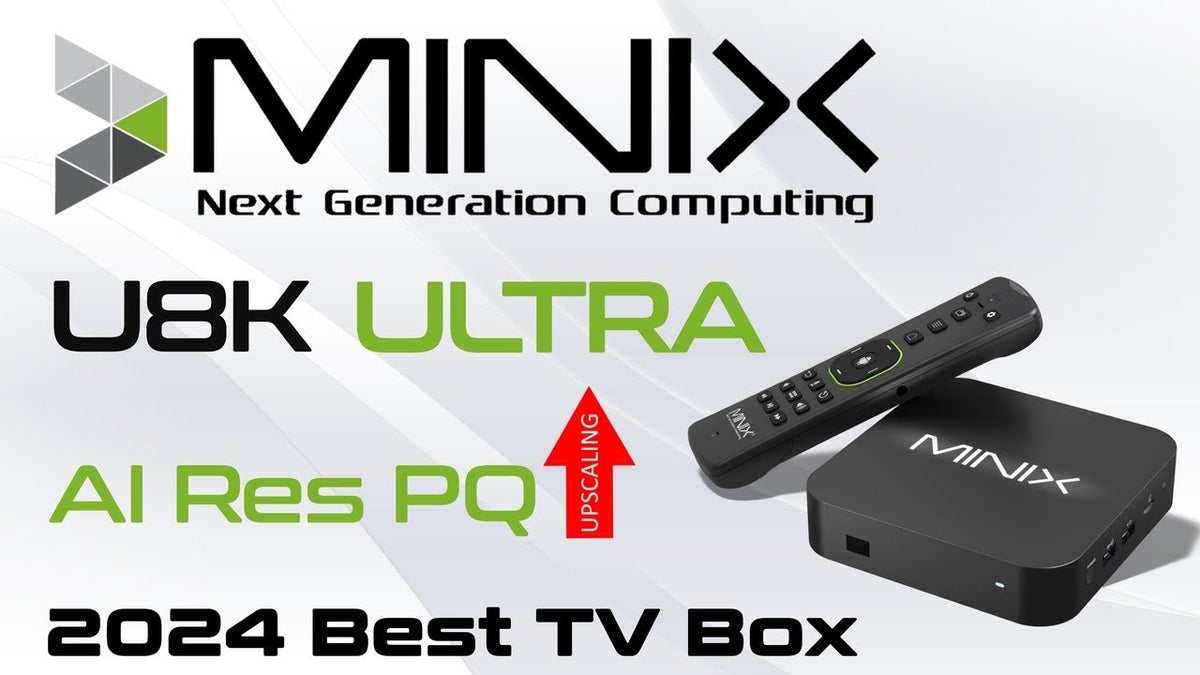 Minix U8K-ULTRA 8K Media Hub - Amlogic S928X-K, Dolby Vision