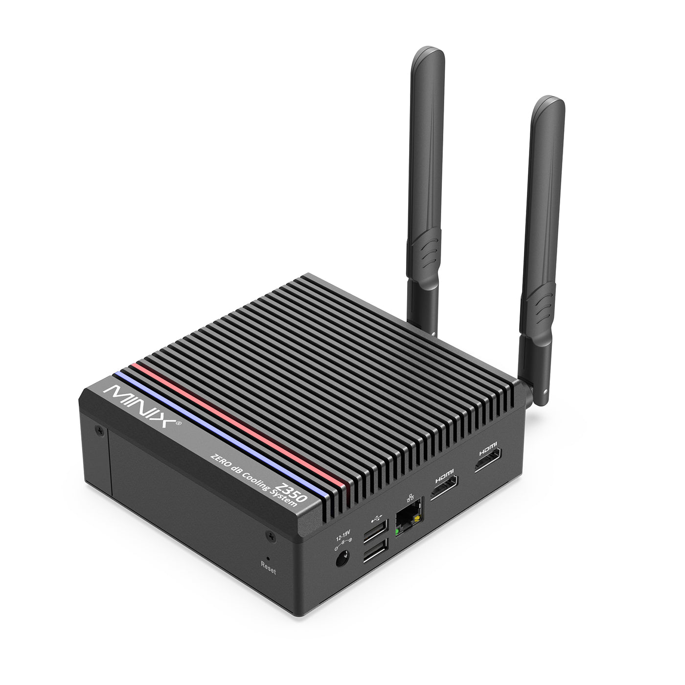 Minix Z350-0dB Mini PC: Silent Intel i3-N350, 16GB RAM, 4K Dual Display