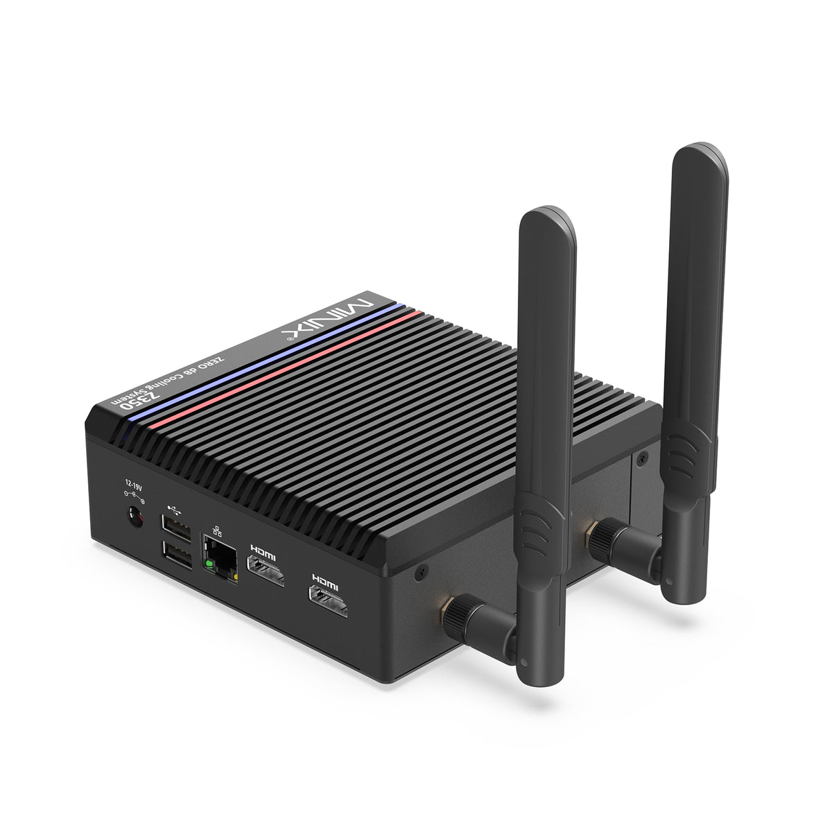 Minix Z350-0dB Mini PC: Silent Intel i3-N350, 16GB RAM, 4K Dual Display