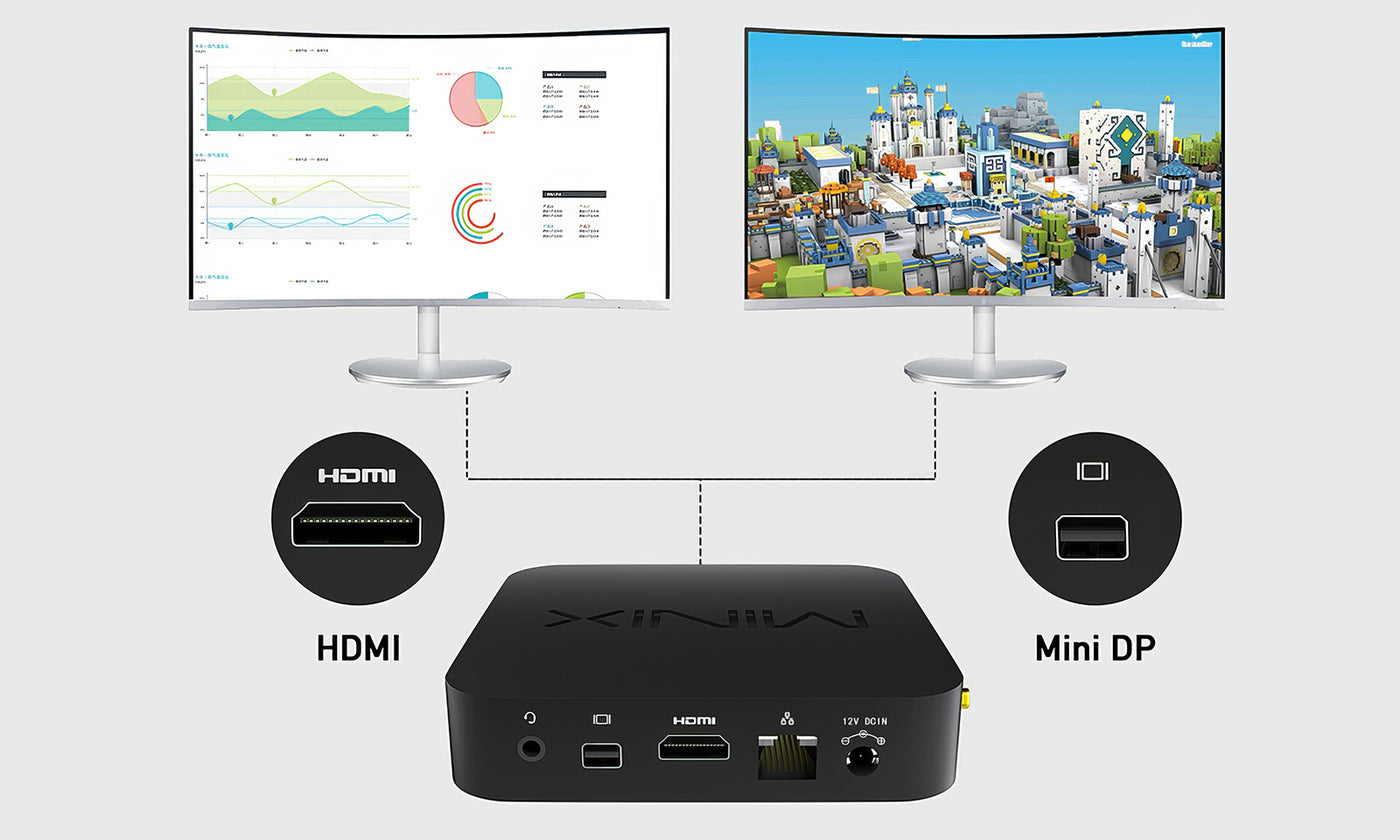 Minix NEO Z83-4 MAX Mini PC - Win10 Pro, 4GB/128GB